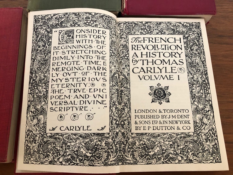 J.M. Dent & Son's Everyman's Library, Set of 4, Jane Austen, Charles ...