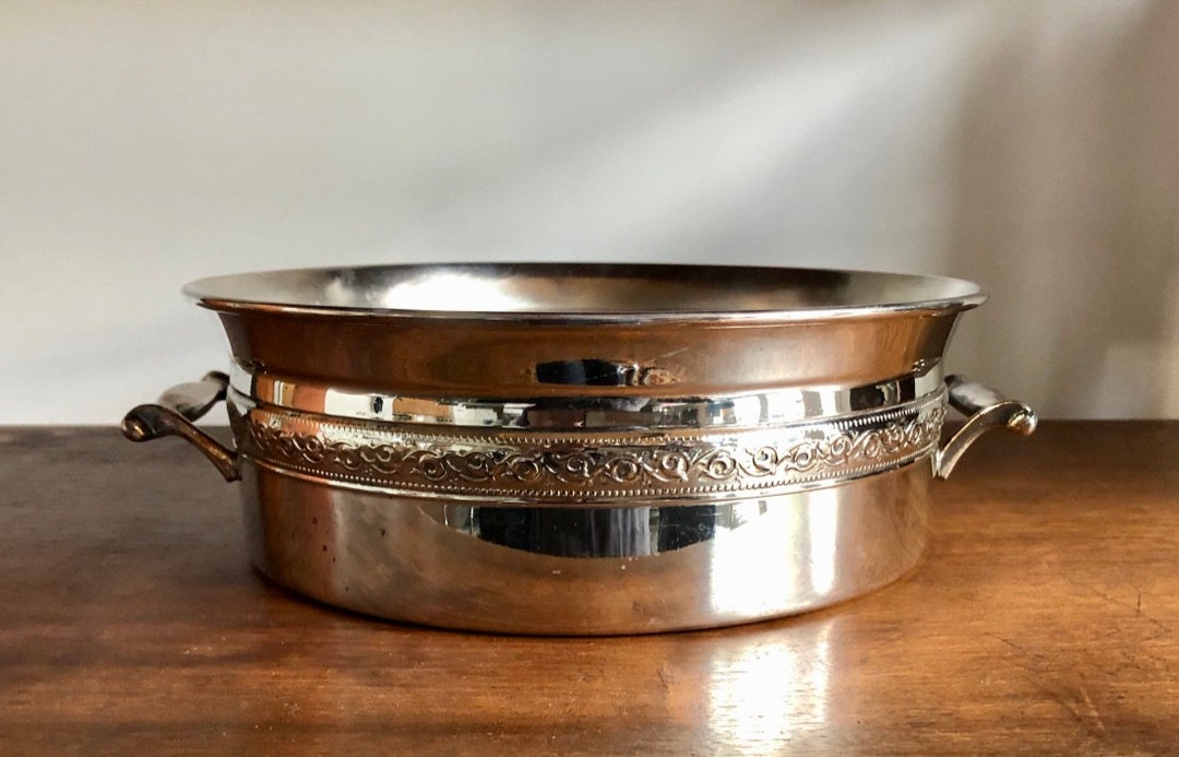 Vintage Silver Plated Chafing Dish. - Etsy