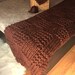 Hand Knitted, Wool Bed Cover - Etsy UK
