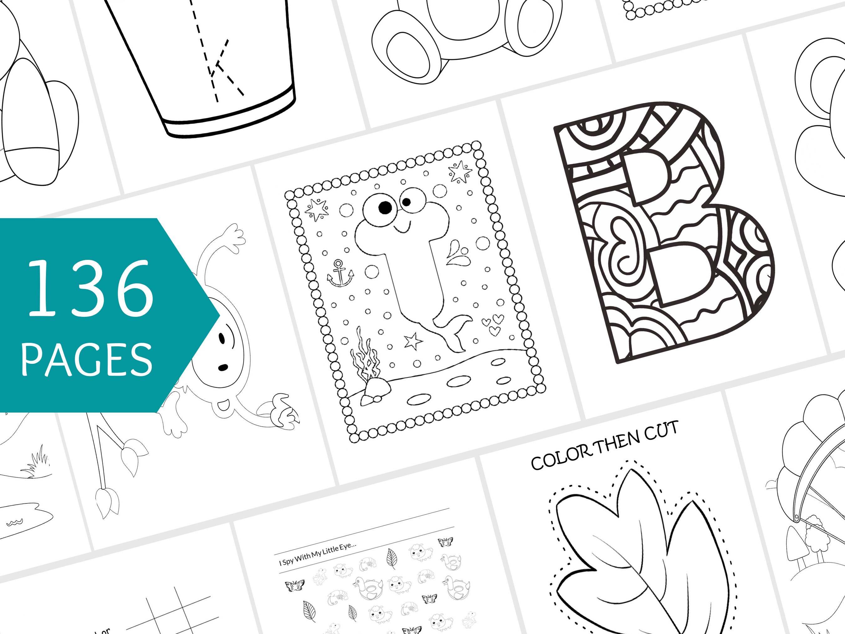 Super Kid's Activity Book #2, 136 Pages of Activities, Printable ...