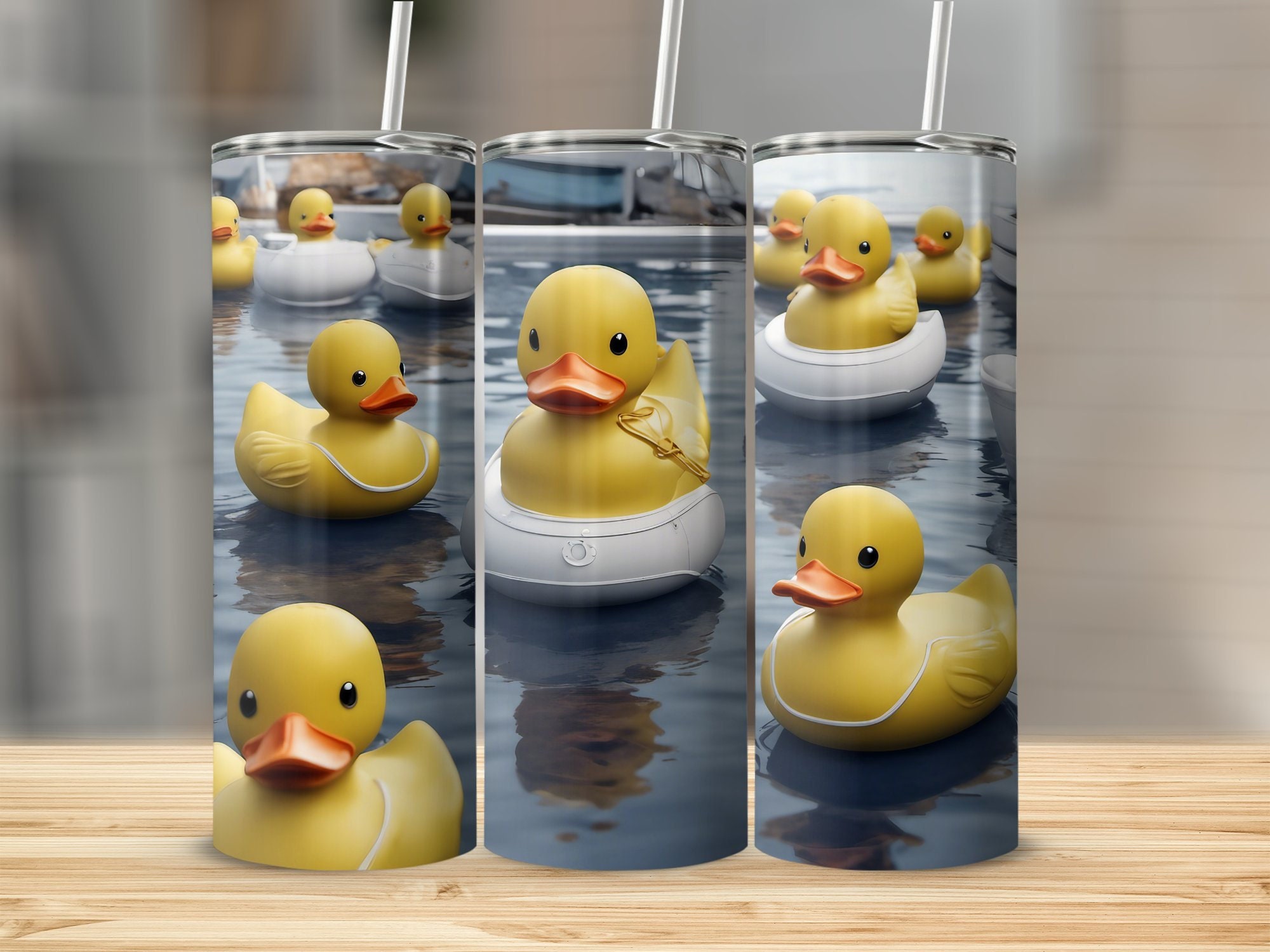 Rubber Duck Invasion 20 Oz Sublimation Tumbler Wrap Png Jpg - Etsy