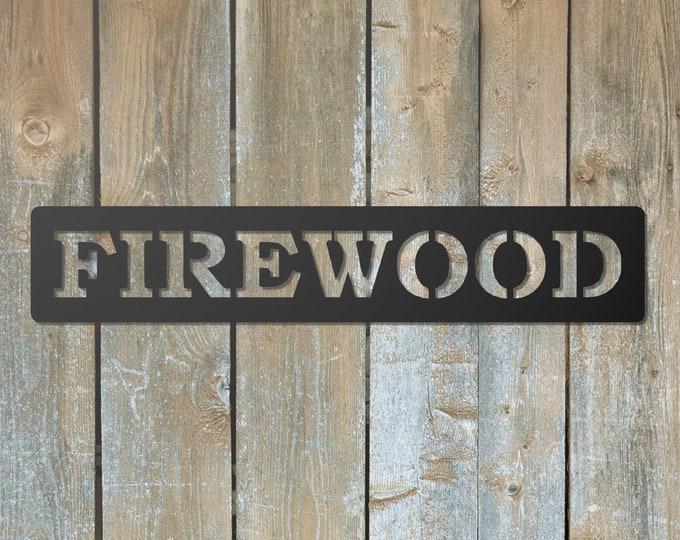 Firewood for Sale Banner Campfire Wood Sign Custom Banner Firewood for ...