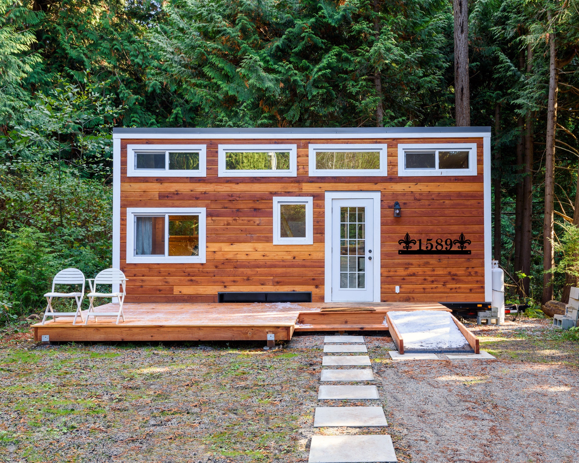 Fleur-de-lis Address Sign Metal FDL Number Sign Metal - Etsy