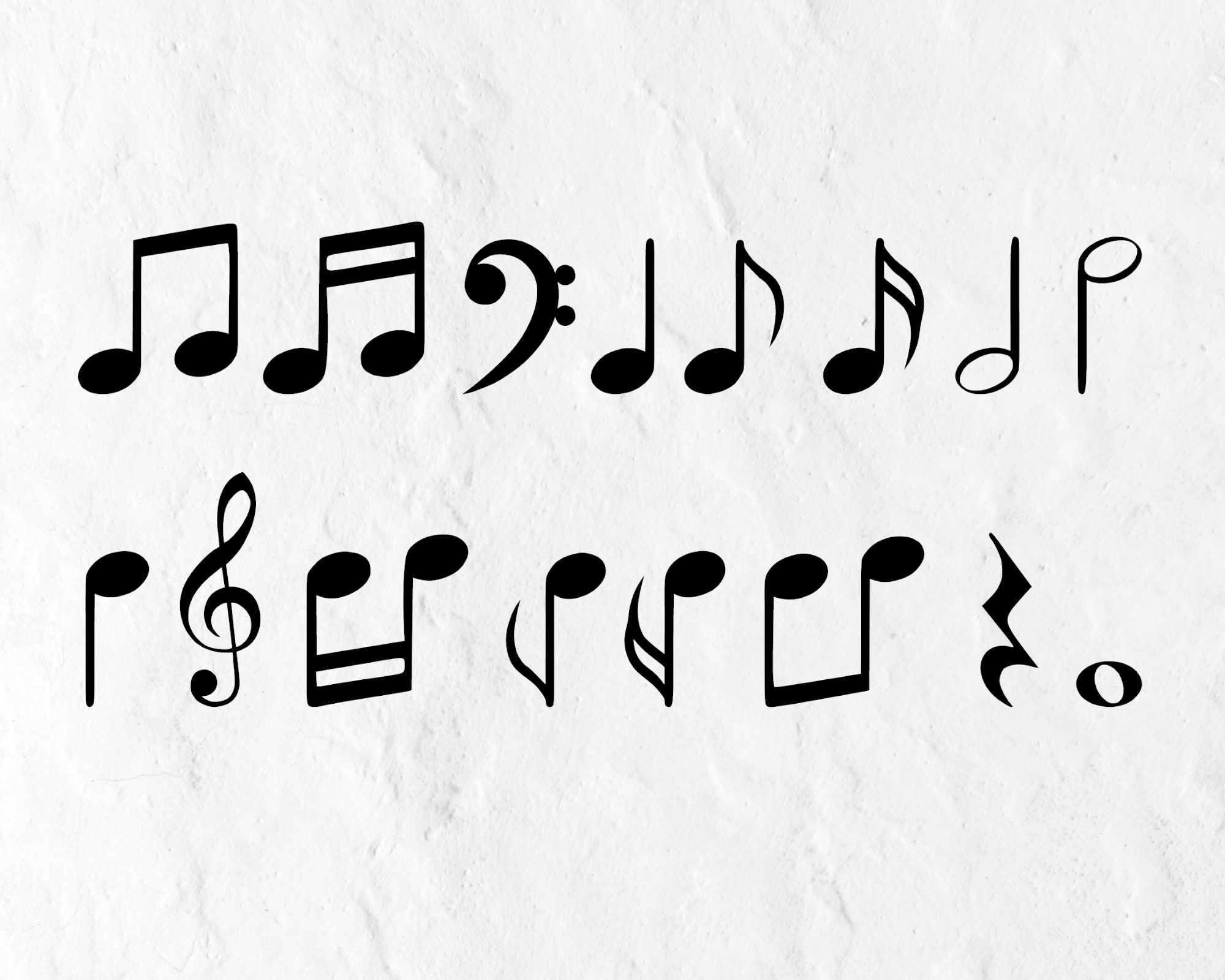 Metal Music Note Sign, Music Wall Art, Music Note Home Decor, Theatre ...