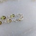 Lemon Topaz Bracelet, Natural Lemon Topaz, Sterling Silver Bracelet, 8 ...