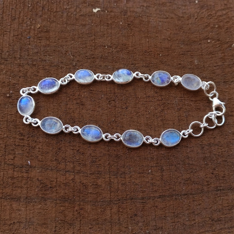 Moonstone Bracelet - Etsy