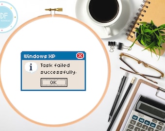 58008 Calculator Cute Geek and Computer Nerd Cross Stitch | Etsy