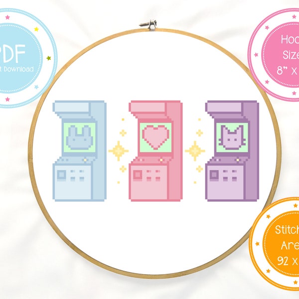 Game Cross Stitch - Etsy