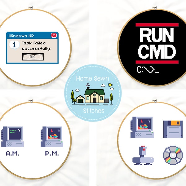 Geek Cross Stitch - Etsy