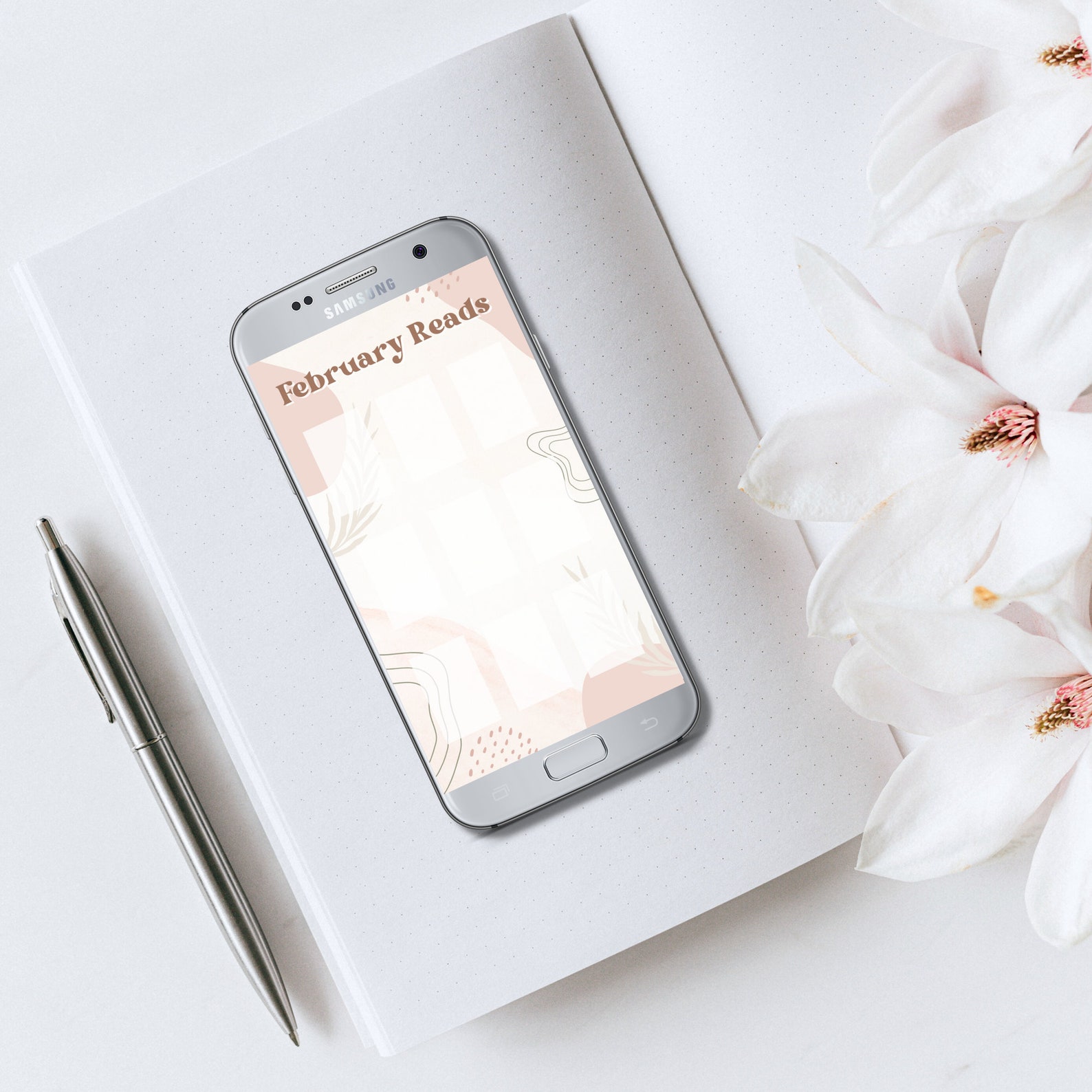BOHO - 12 Instagram Story Monthly Reading Tracker Templates - Minimal ...