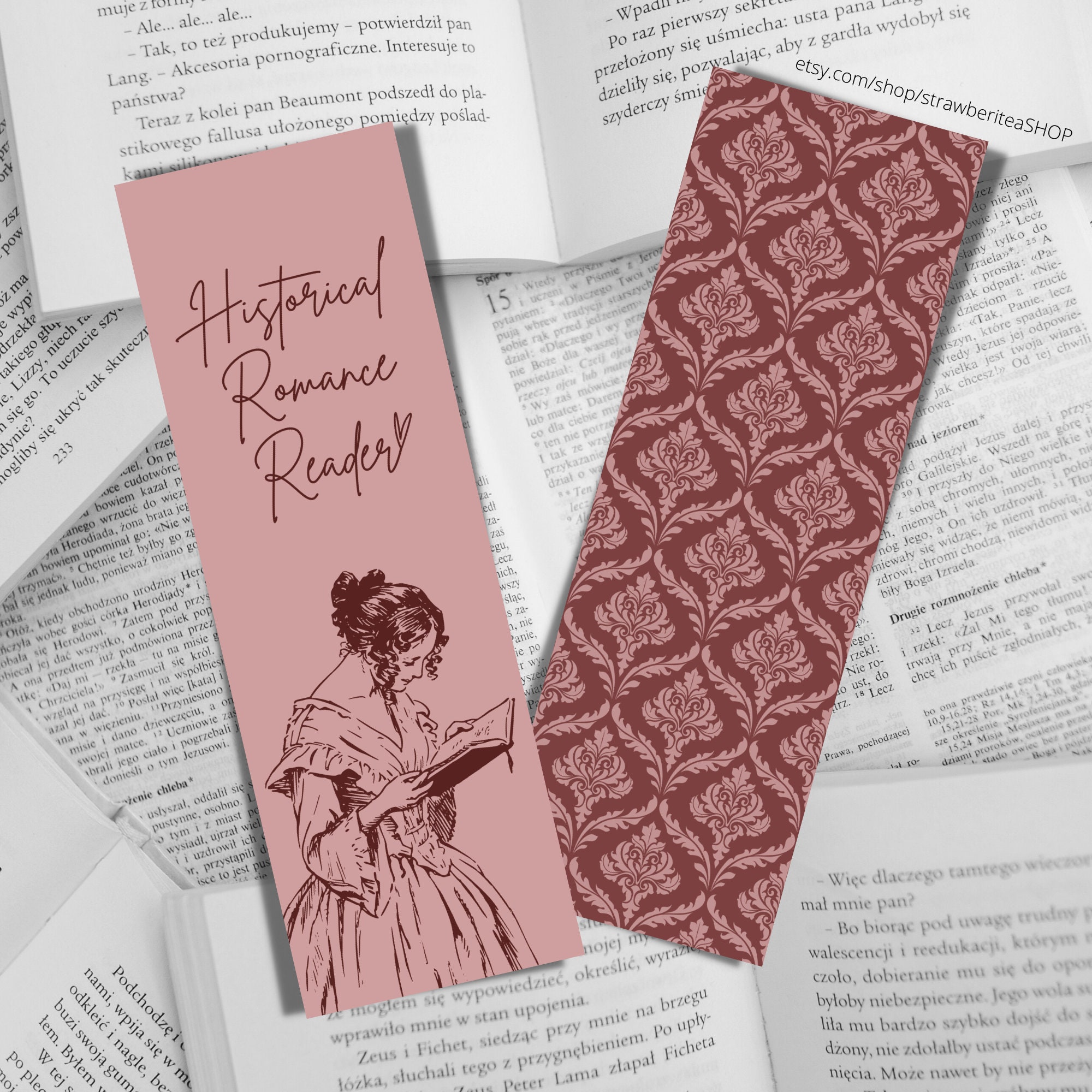 Historical Romance Reader Printable Bookmarks Pride and Prejudice ...