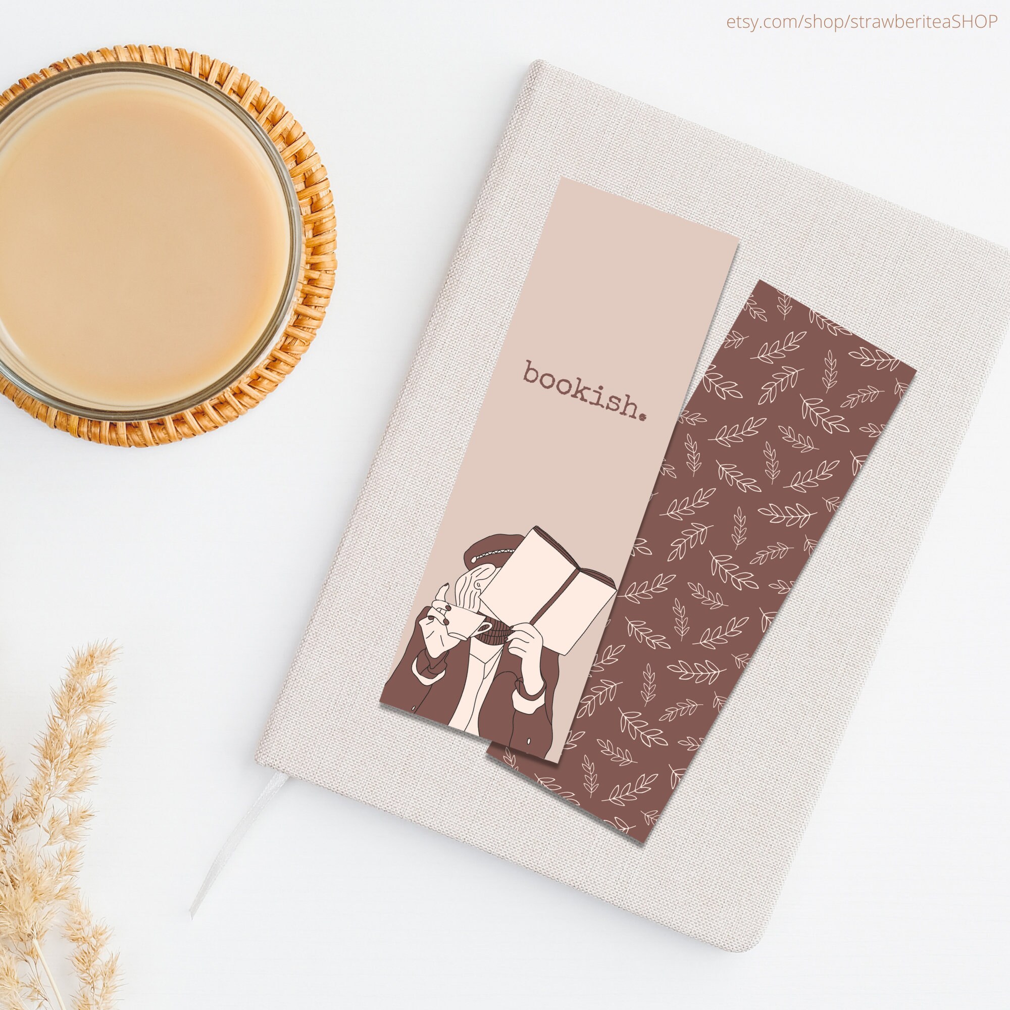 Bookish Printable Bookmarks - Gifts for Readers, Bookish Gifts, Light ...