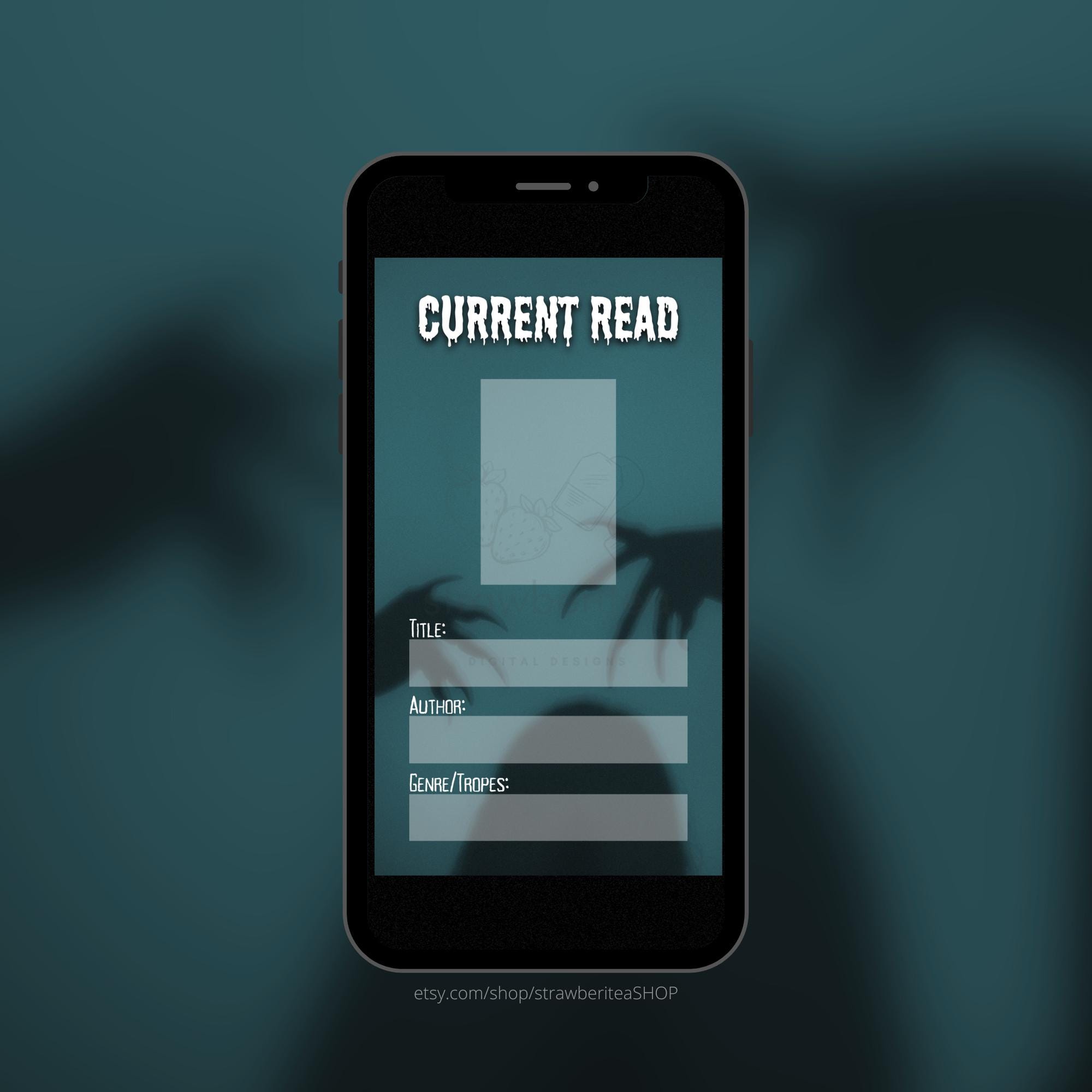 HORROR Instagram Story Reading Tracker Templates - JPG Scary Spooky ...
