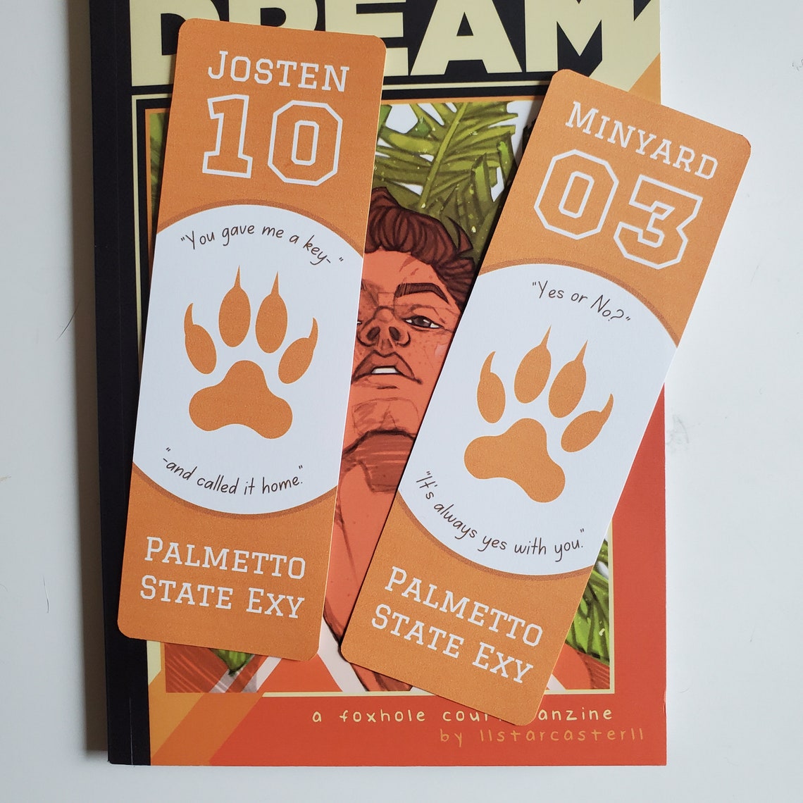 All for the Game Printable Bookmarks the Foxhole Court, Neil Josten ...