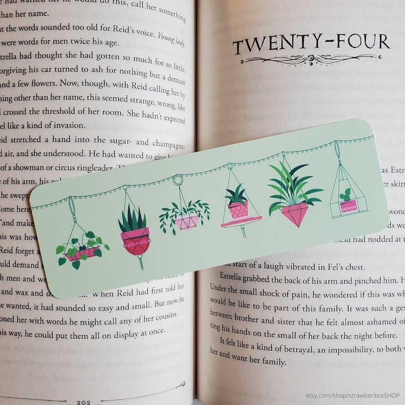 Plant Lovers Printable Bookmarks - Bookish Gifts, Gifts for Readers ...