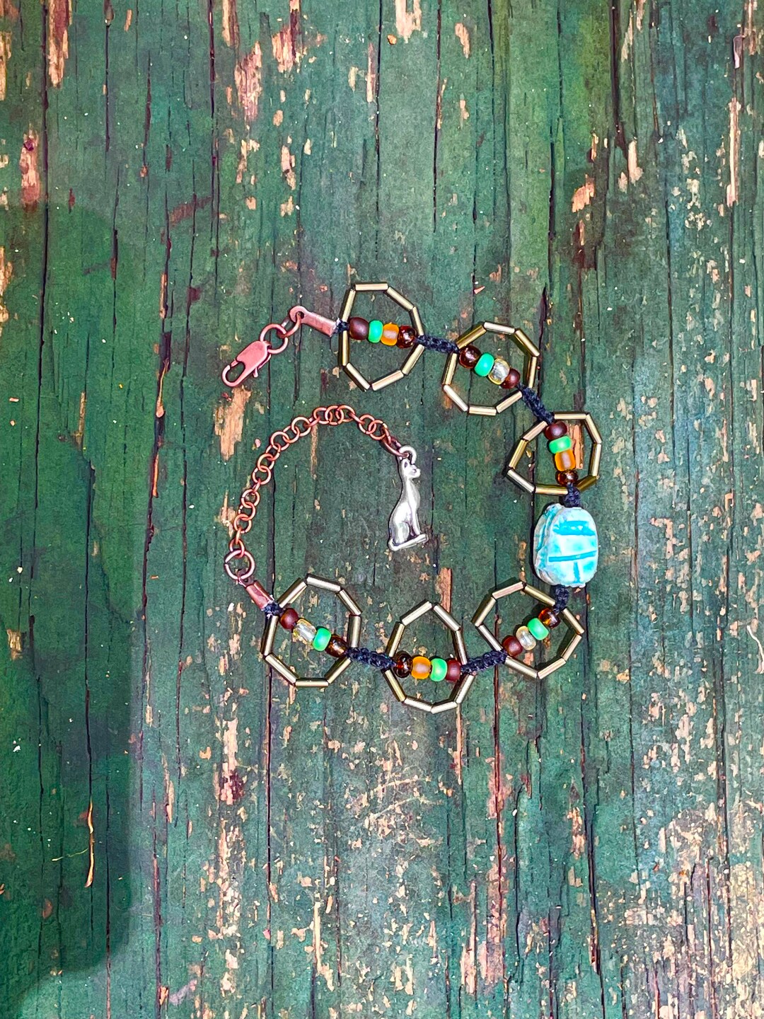 Ancient Egyptian Bracelet - Etsy