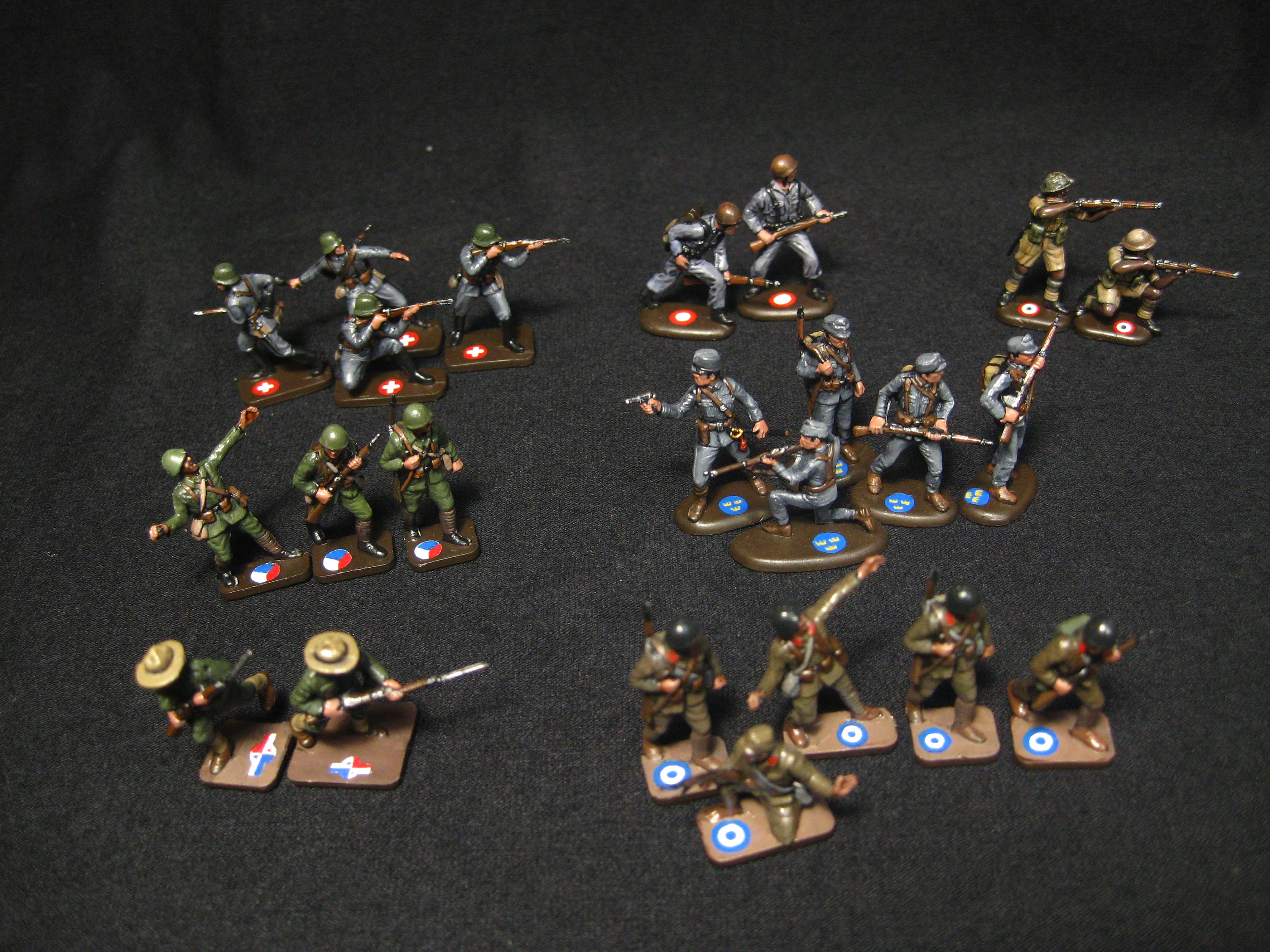 Commission for Axis & Allies X1 Figure , Global War Figures, 1/72 1/76 ...