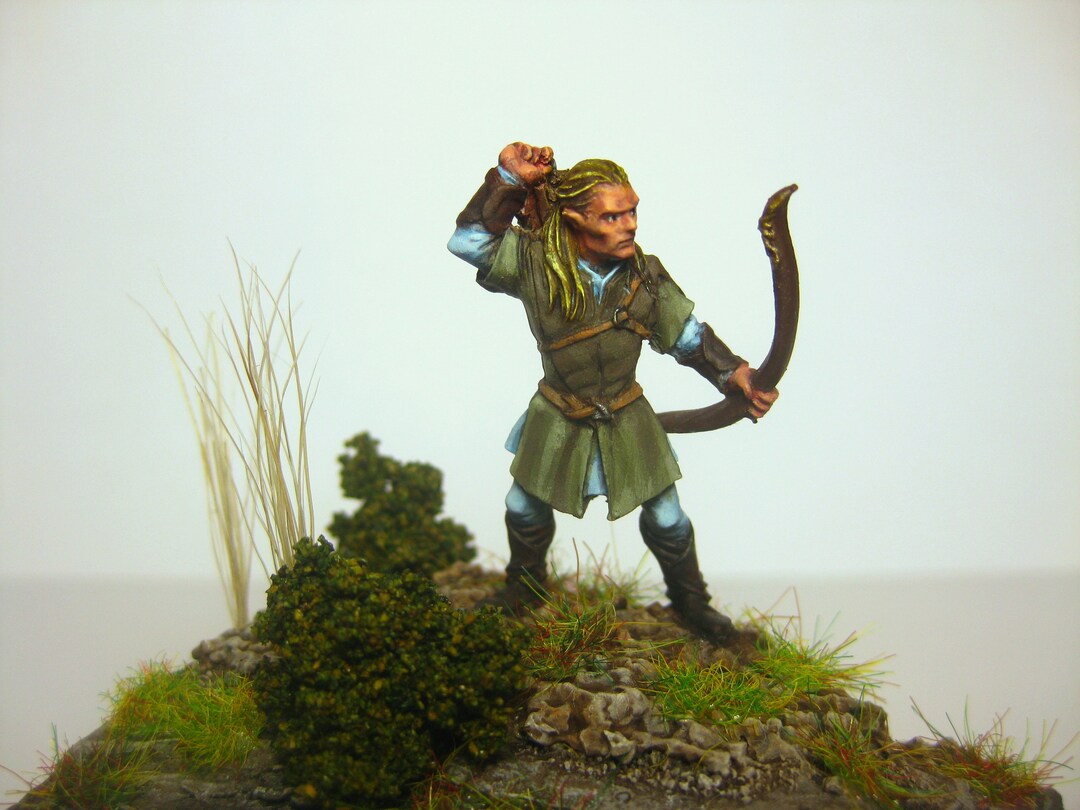 Warhammer, Lord of the Rings, 28mm , legolas Metal Figure. Hand Painted ...