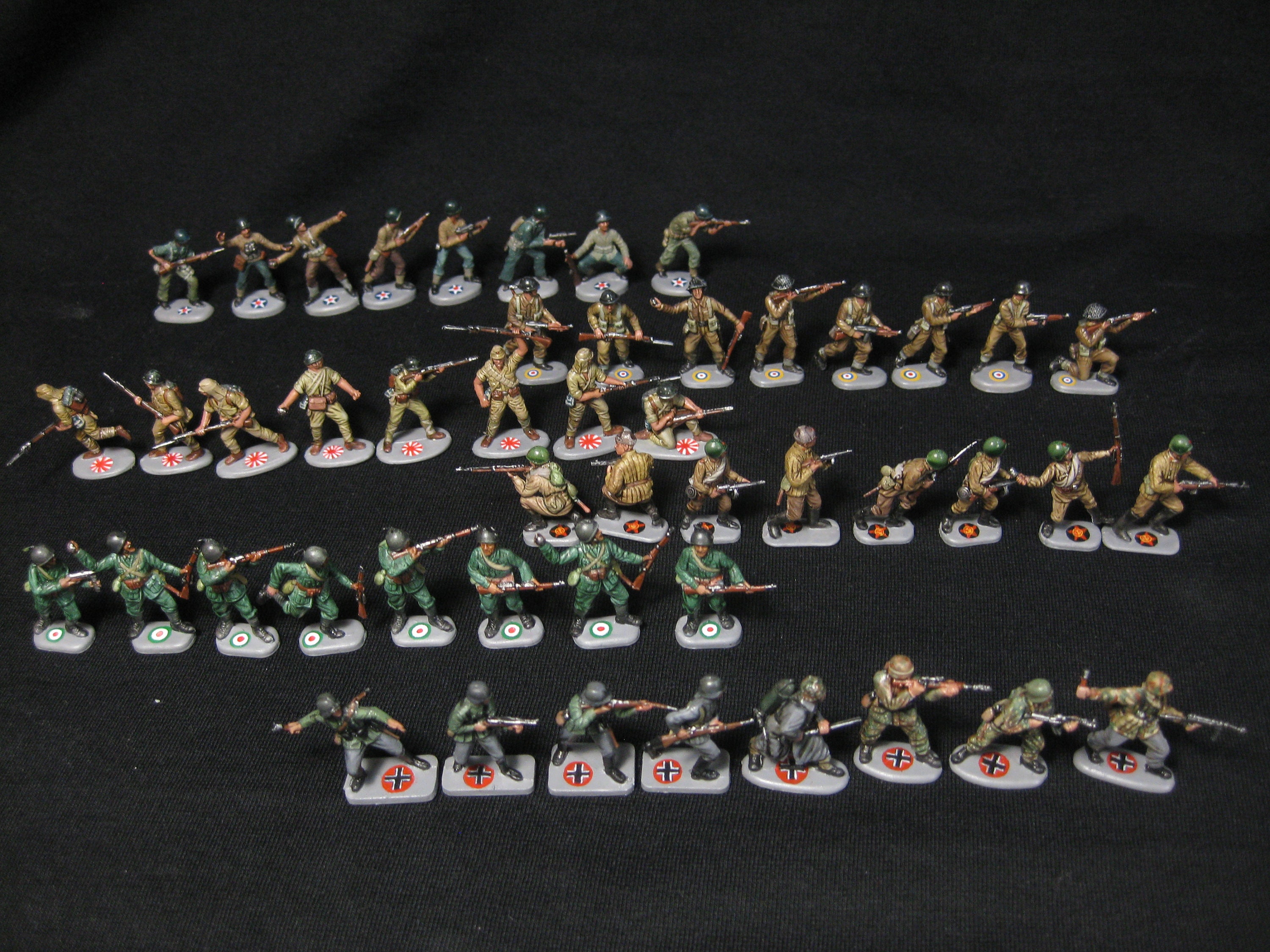 Commission for Axis & Allies X1 Figure , Global War Figures, 1/72 1/76 ...