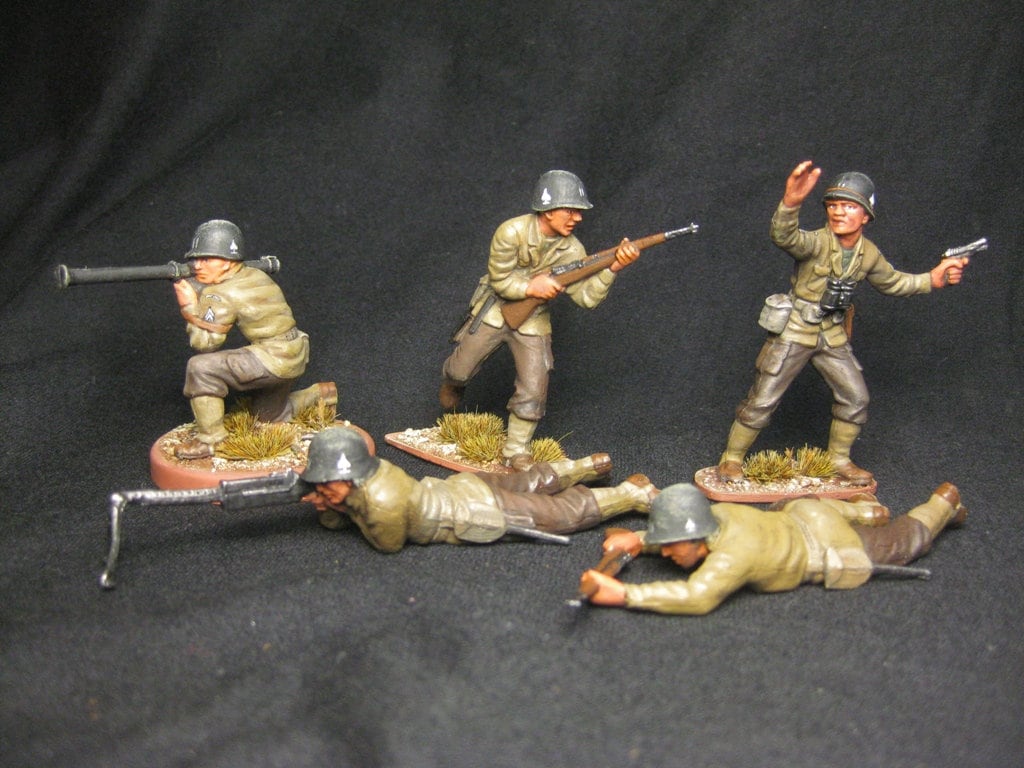 Miniature Toys 54mm 80's Hand painted Plastic figure One Vintage ...