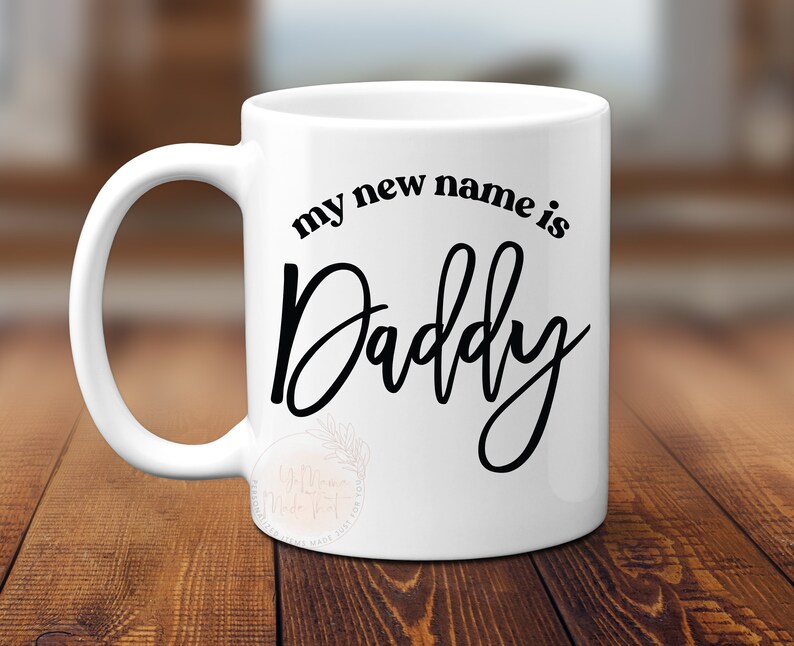 My New Name is Daddy - Fathers Day - Etsy