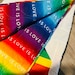 Pride Quilt. Pride Month. Throw Quilt. Handmade Quilt. Celebrate Pride ...