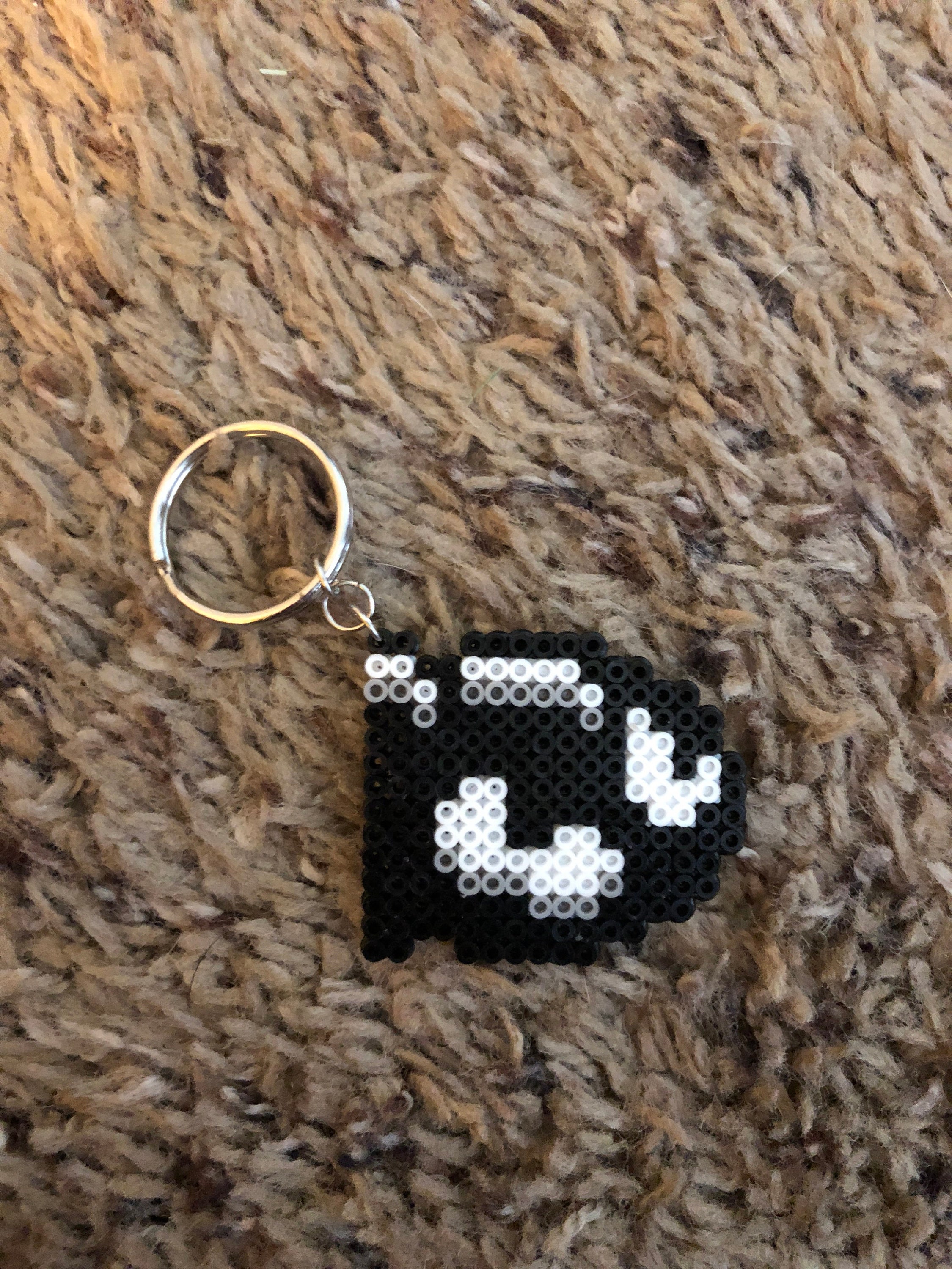 Mini Perler Beads Keychains Geeks Keychains Gamers | Etsy