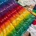 Pride Quilt. Pride Month. Throw Quilt. Handmade Quilt. Celebrate Pride ...