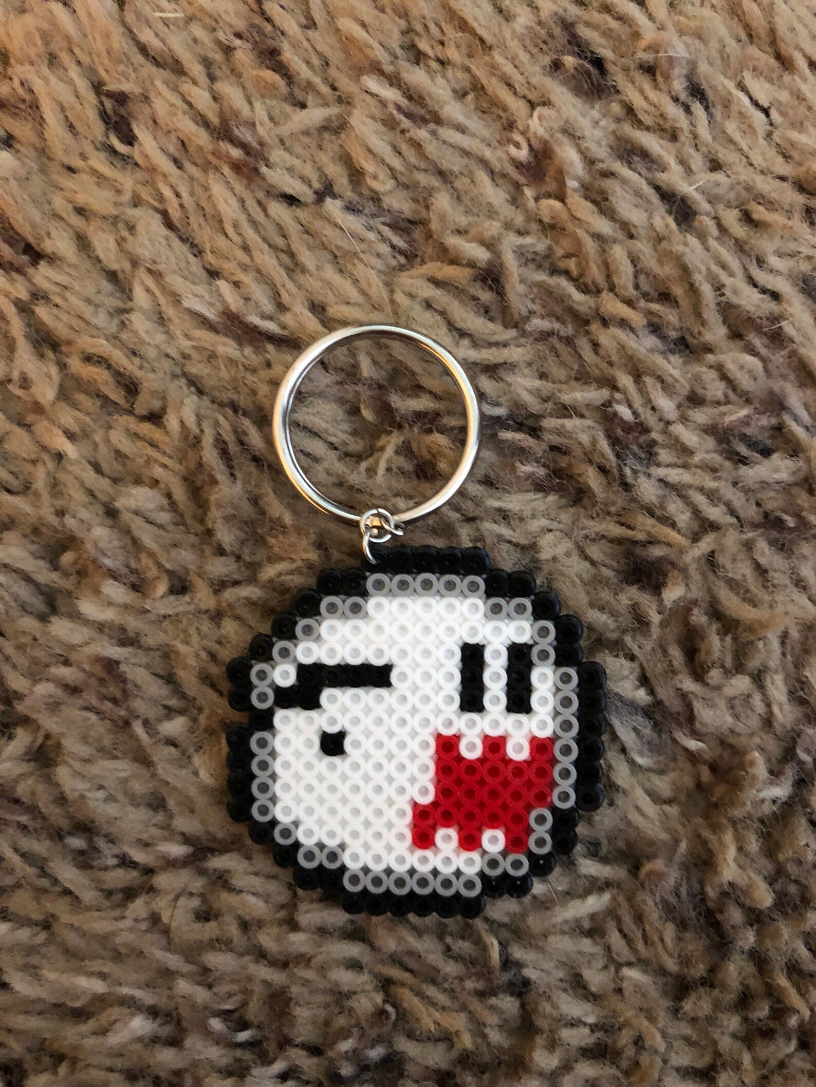 Mini Perler Beads Keychains Geeks Keychains Gamers | Etsy
