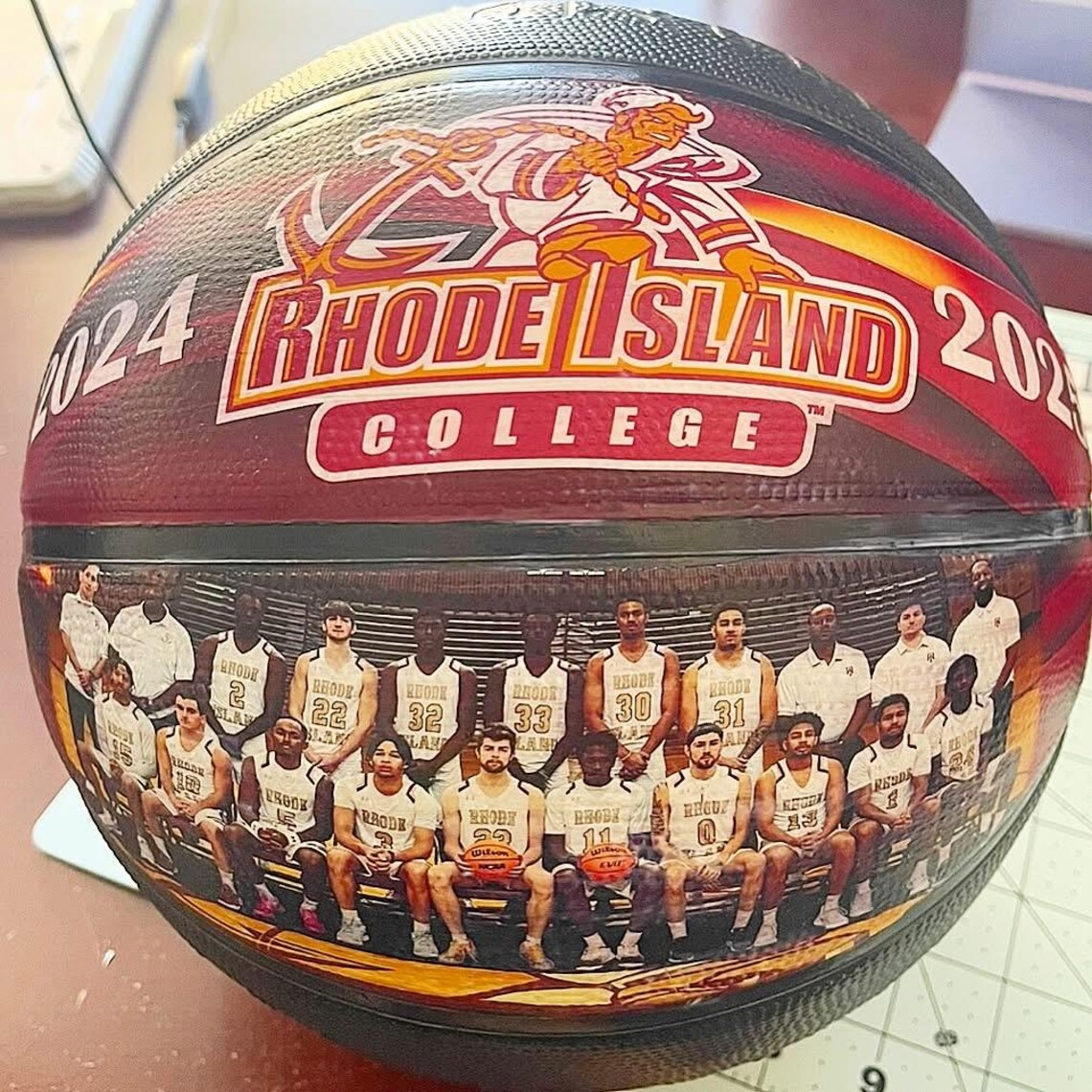 Custom Design Basketball: Athlete Photos, Name, Team Name, Colors, Logo ...