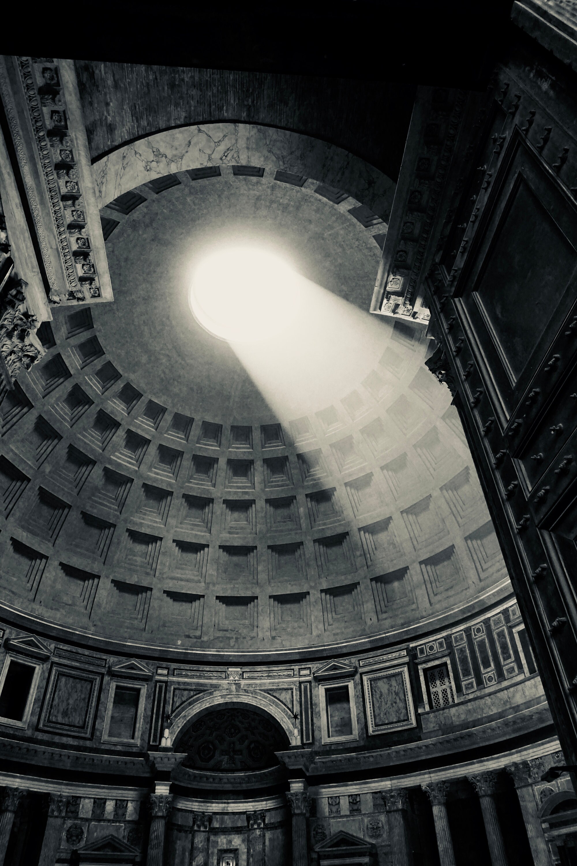 A Ray of Light Pantheon Italy Photo Italy Print Digital | Etsy