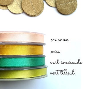 Bracelet ruban satin personnalisé simple EVJF Mariage - Etsy France
