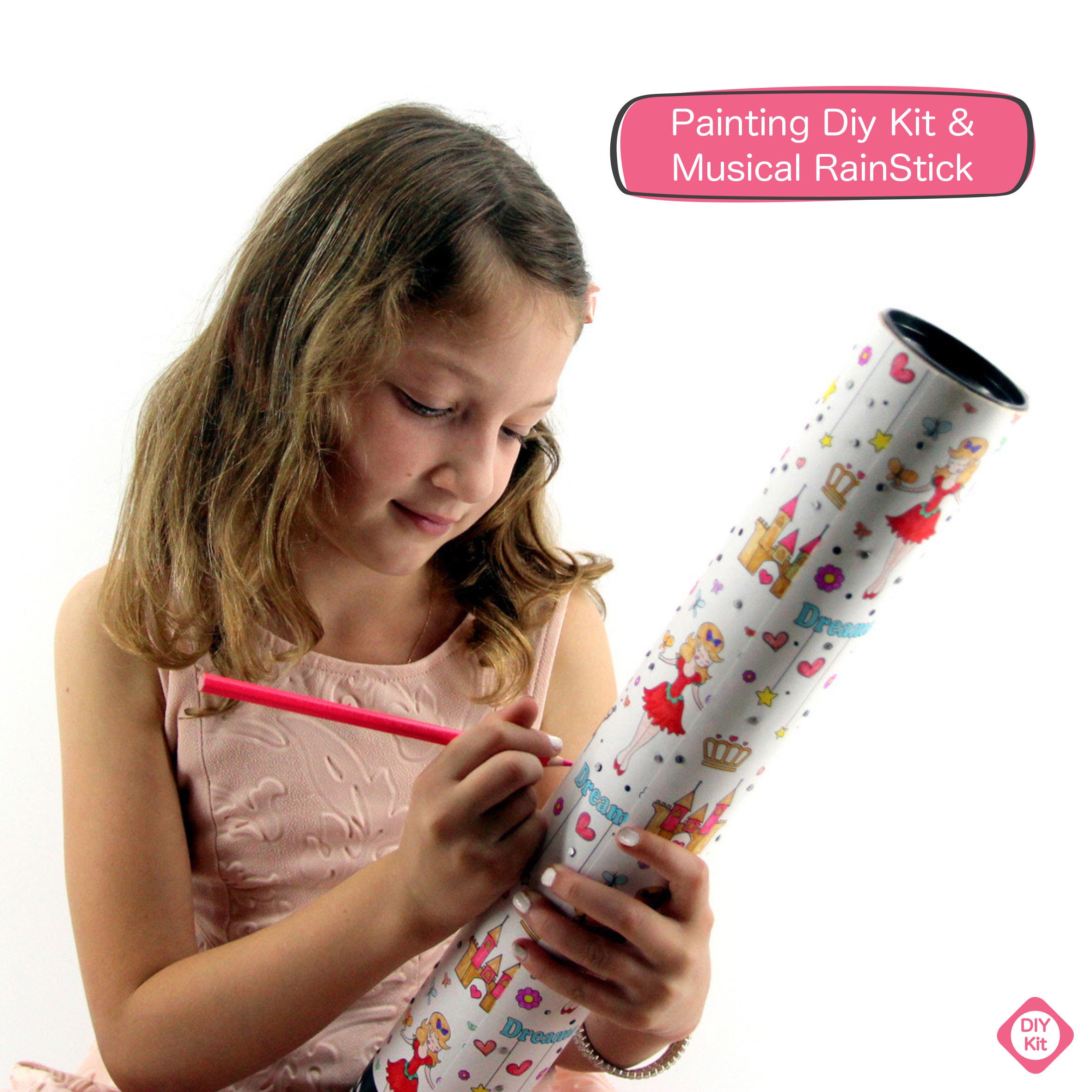 DIY Musical Rainstick Kit for Girls Birthday Activity Kit - Etsy
