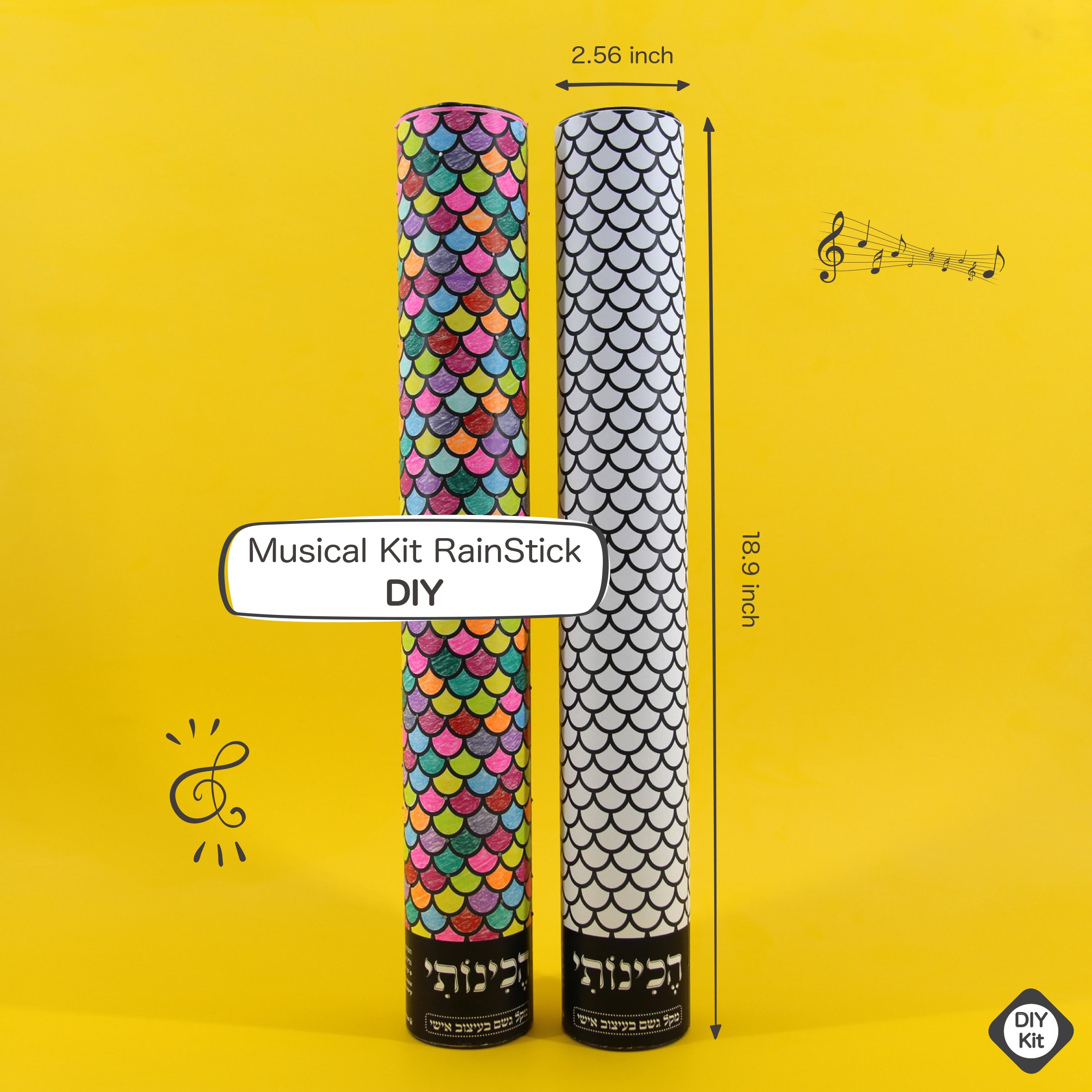 DIY Musical Rainstick Kit for Kids, Kids Craft Kits, Diy Activity Kit ...