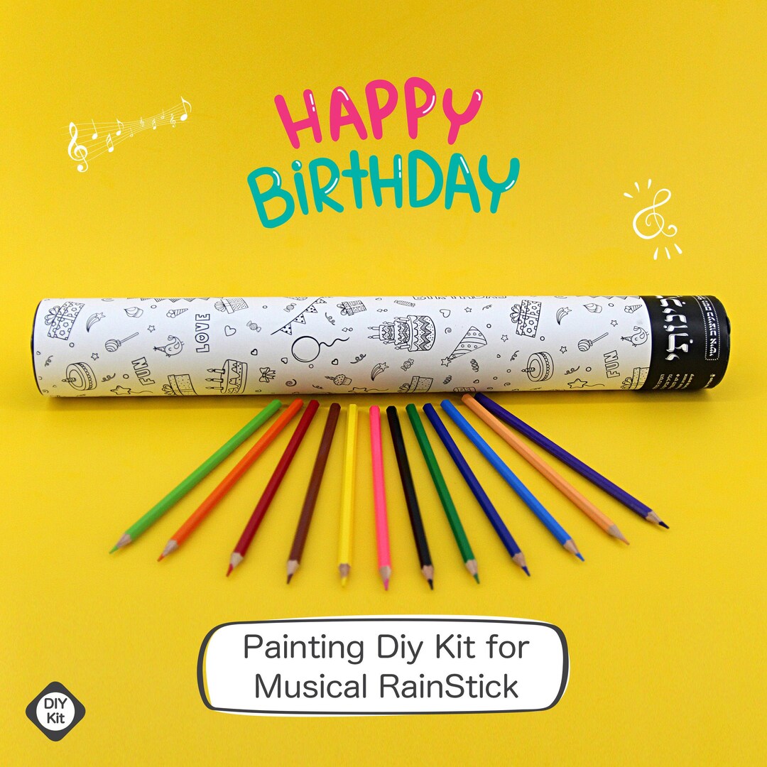 DIY Musical Rain Stick Kit for Kids, Birthday Kit Gift, Kids Craft Kits ...