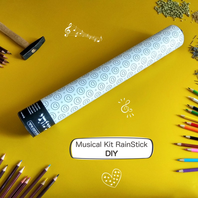 DIY Musical Rainstick Kit for Kids, Girls Craft Kits, Diy Activity Kit ...