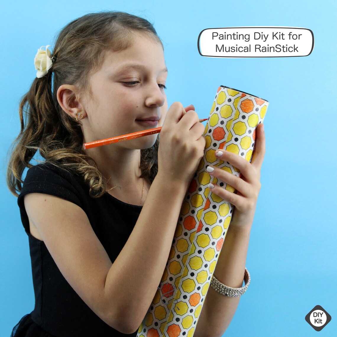 DIY Musical Rainstick Kit for Kids, Kids Craft Kits, DIY Activity Kit ...