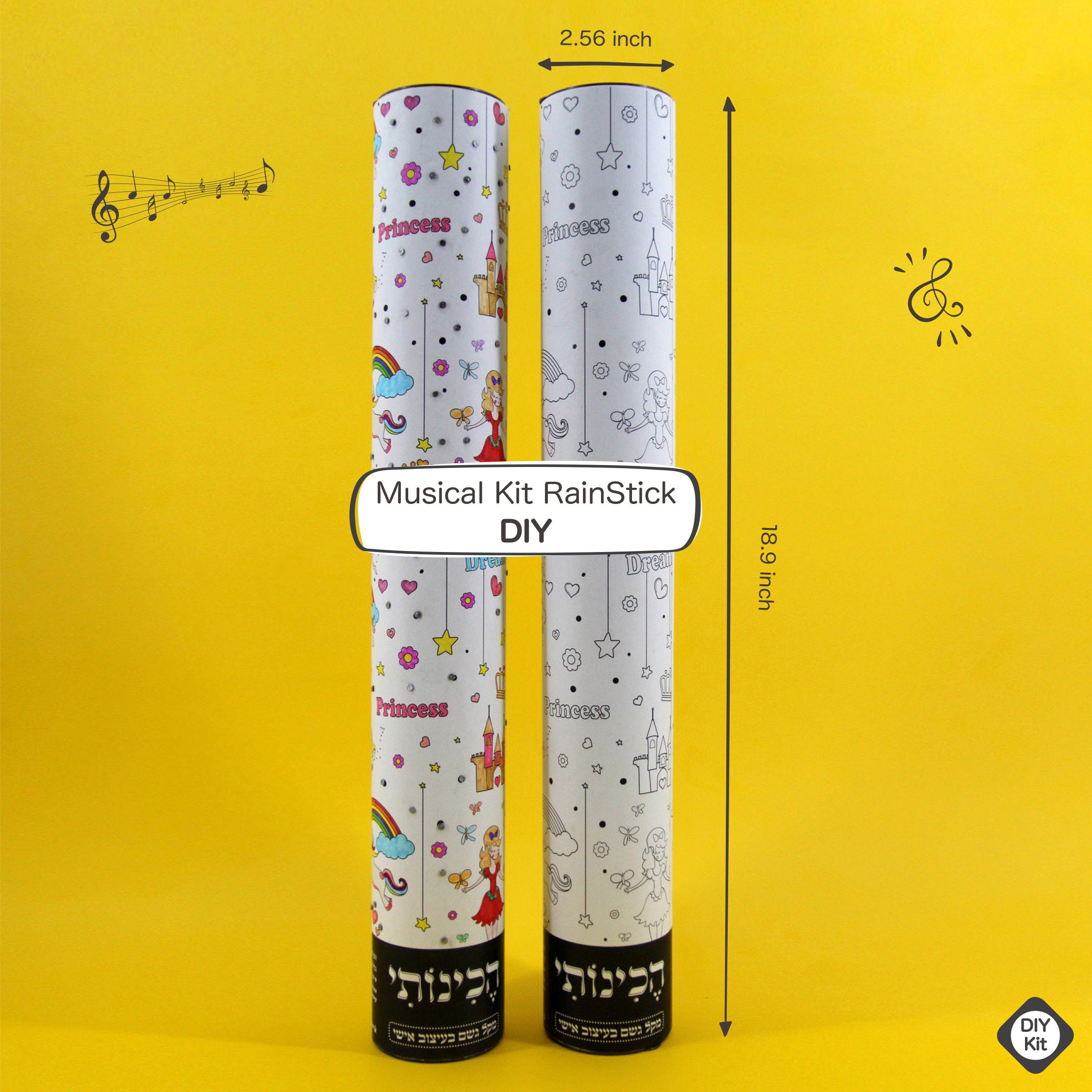 DIY Musical Rainstick Kit for Girls, Kids Craft Kits, Diy Activity Kit ...