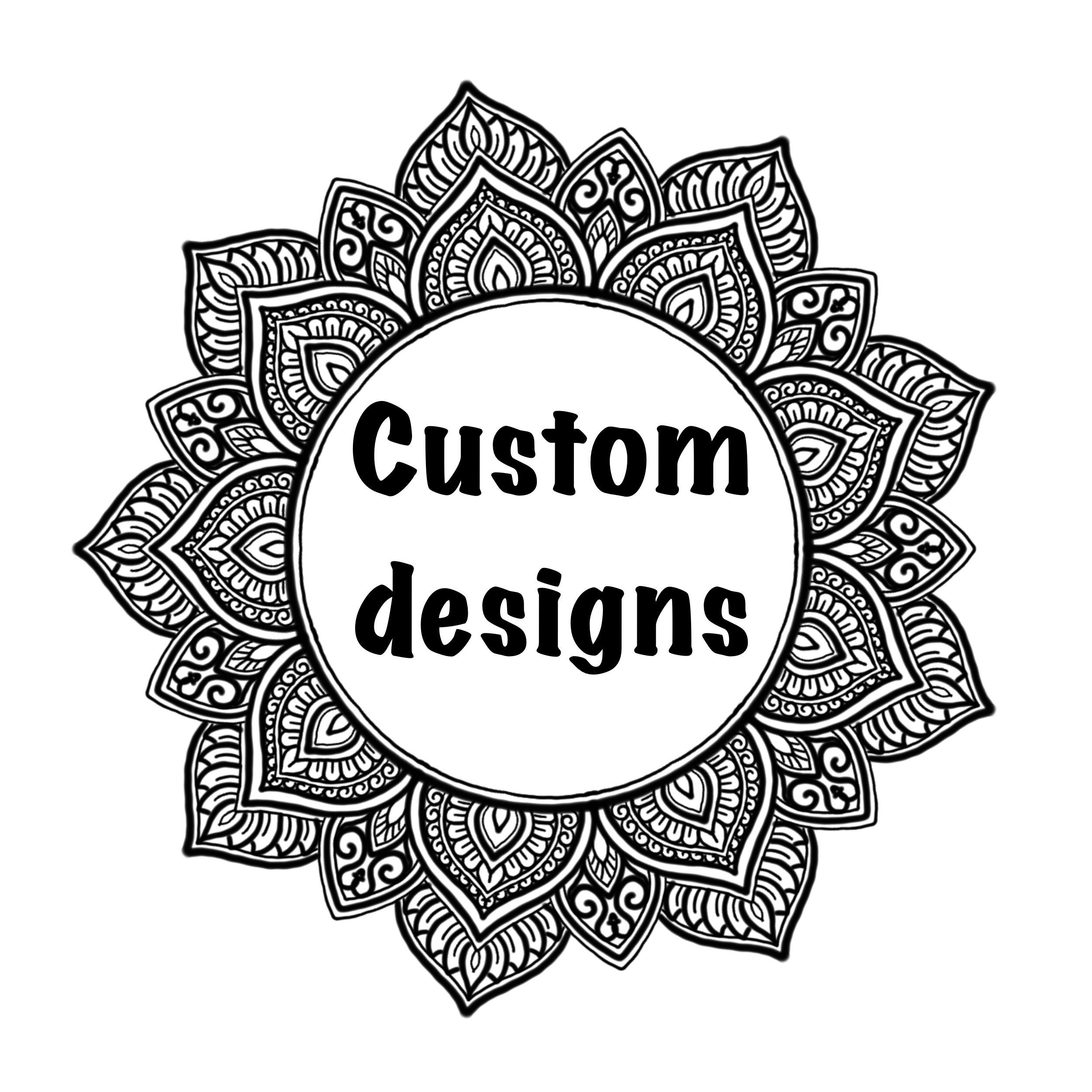 Custom Mandala Art Design - Etsy