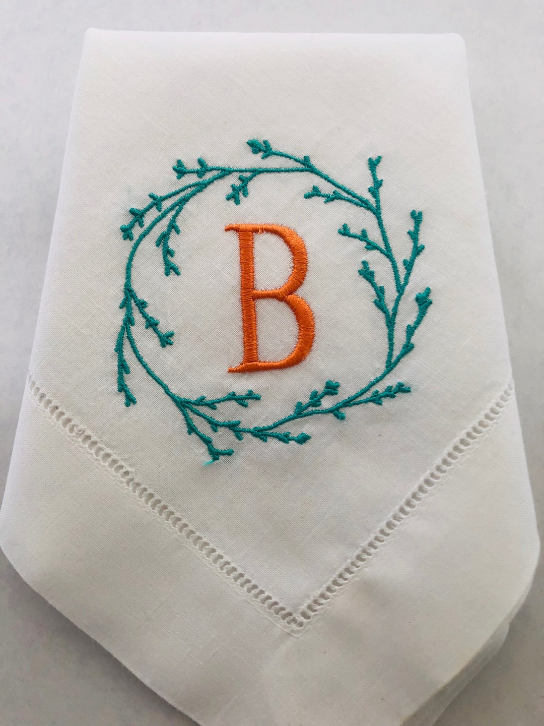 Monogrammed Napkins linen Napkins cloth Napkins dinner Napkins table ...