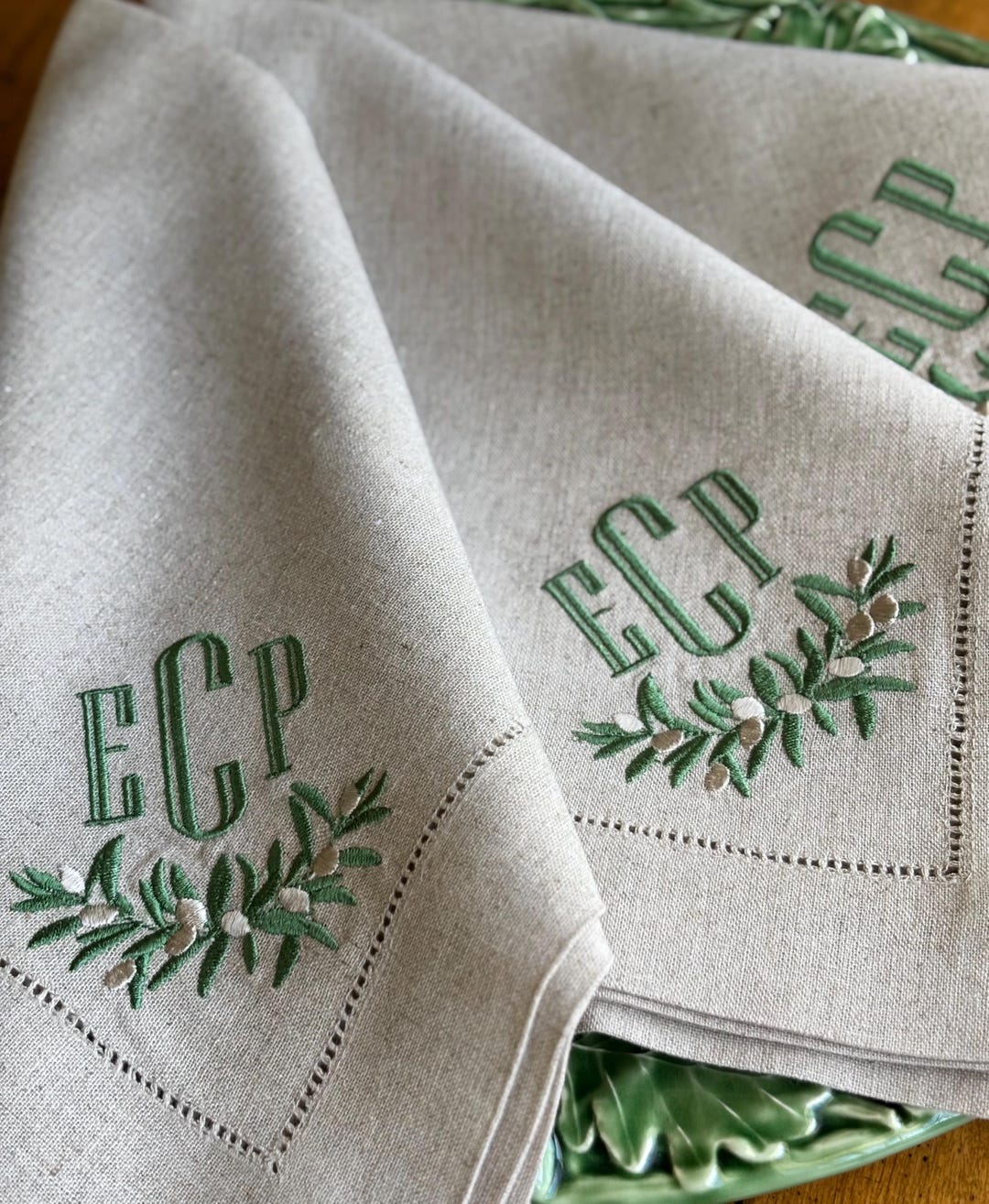 Custom Napkins - Monogrammed Napkins for Wedding Dinner Party Napkin ...