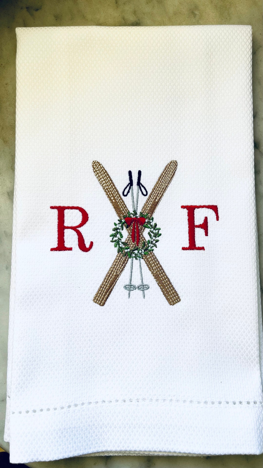 Guest Towel - Personalized Custom Embroidered Monogrammed Hand Towel ...