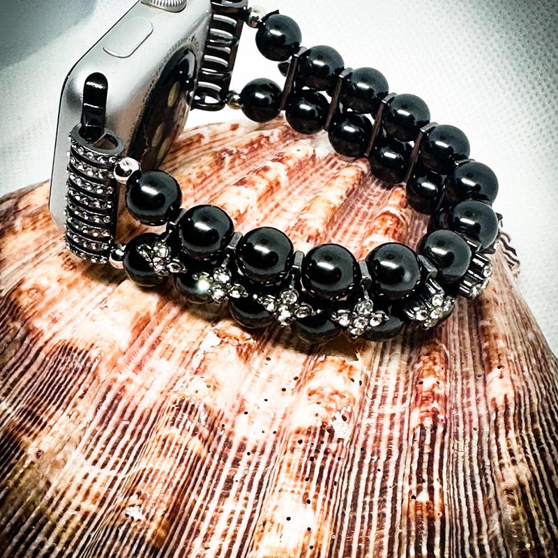Beaded Watch Band - Etsy