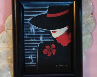 Signed V Harris - Etsy