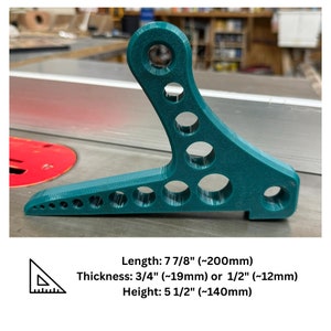 Table Saw Push Stick for Woodworkers, Safer Cuts, Woodworking ...