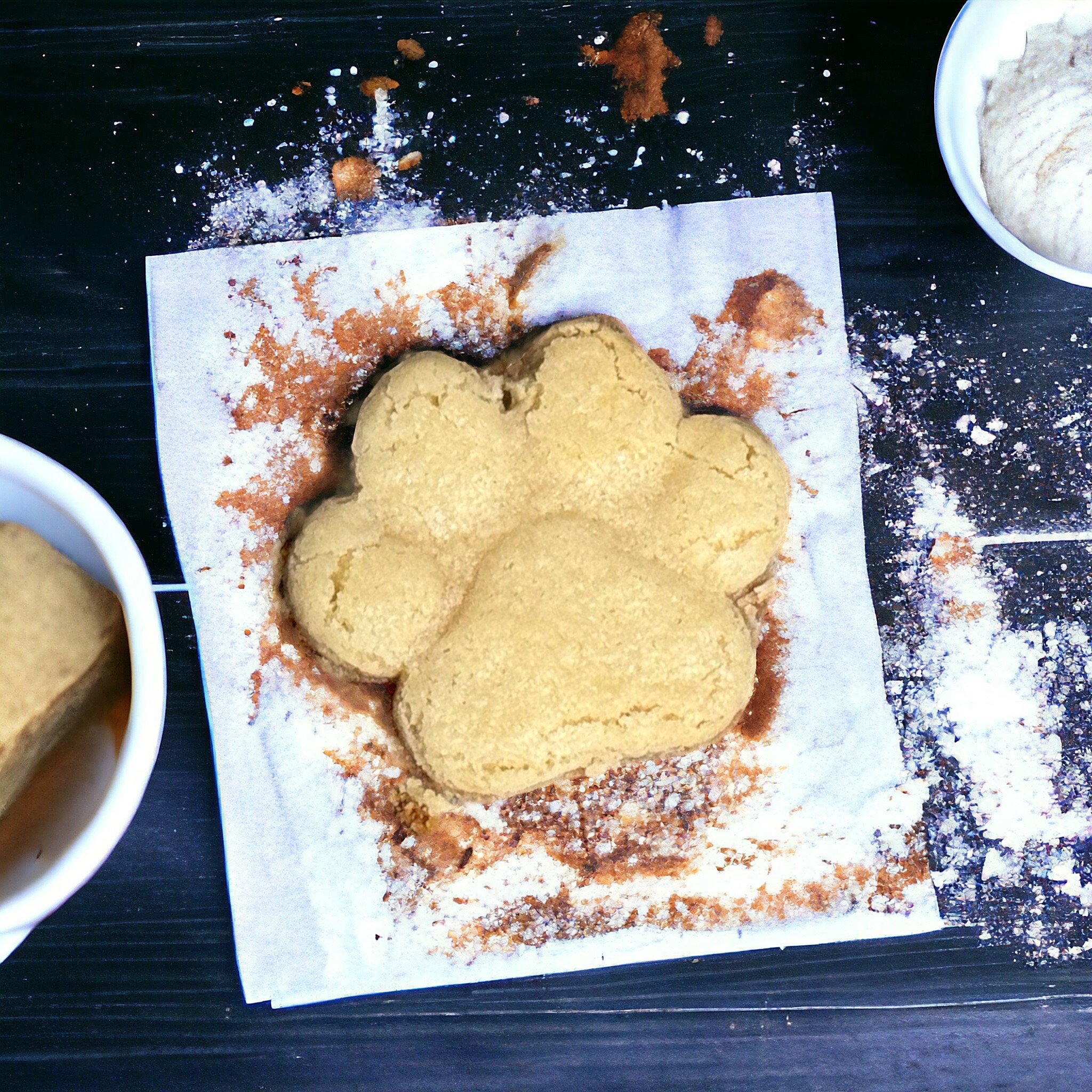 Paw Print Cookie Cutter Dog Paw Cookie Cutter for Homemade Dog Treats ...