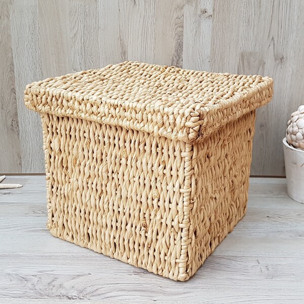 Basket With Lid - Etsy