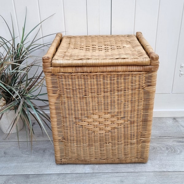 Large Wicker Basket - Etsy