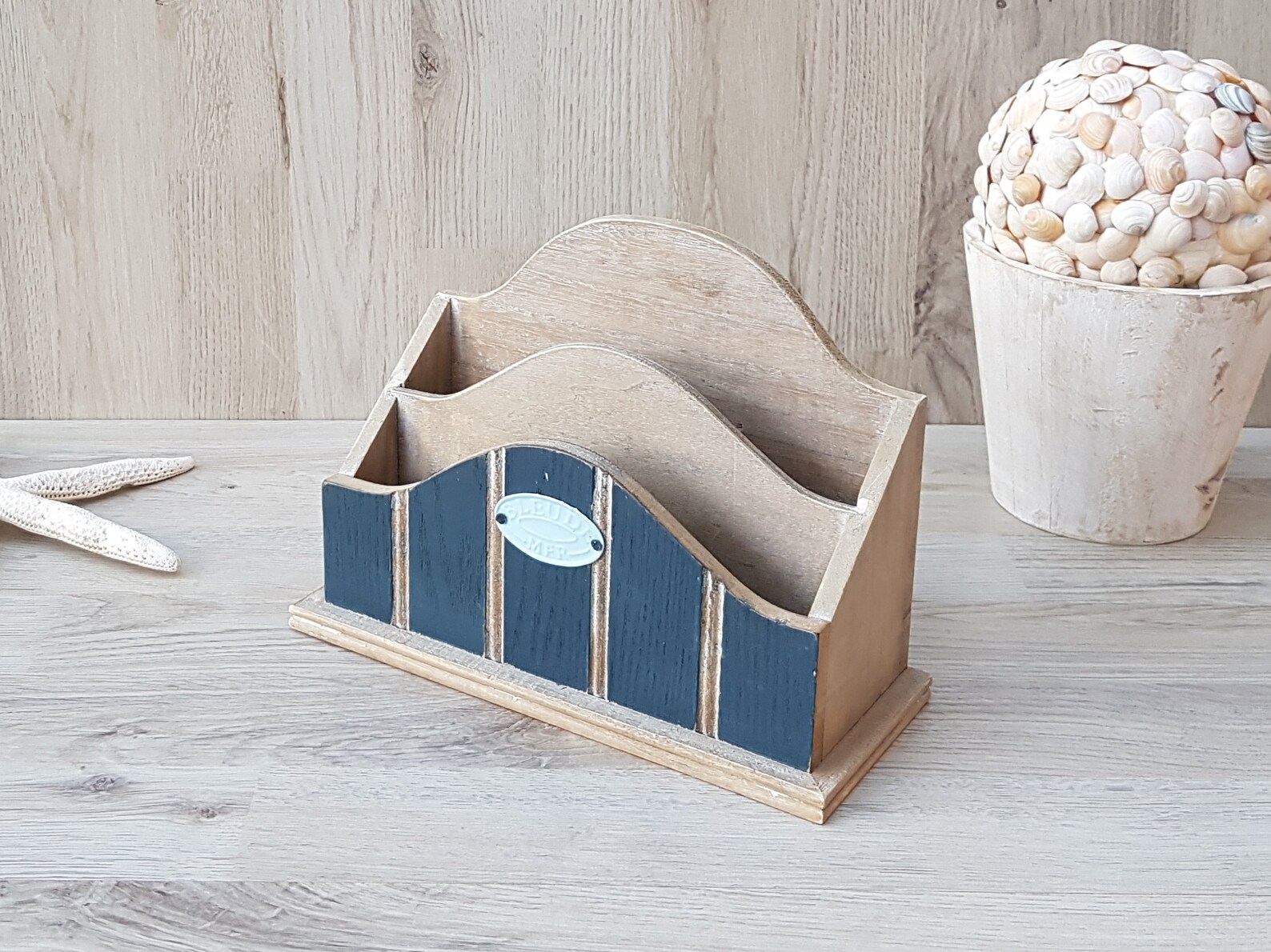 Vintage Letter Holder Mail Holder Wooden Post Stand Letter - Etsy