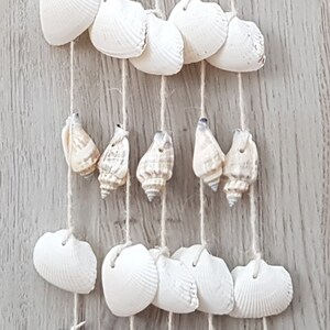 Wicker Fish & Shell Wind Chime, Coastal Mobile, Seashell Wind Chime ...